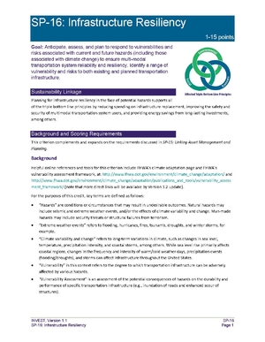 FHWA INVEST Tool – Infrastructure Resiliency Criteria | Adaptation ...
