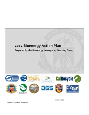 California 2012 Bioenergy Action Plan | Adaptation Clearinghouse