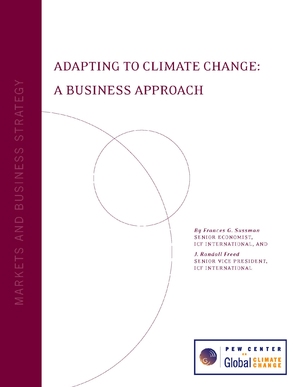 Adapting to Climate Change: A Business Approach | Adaptation Clearinghouse