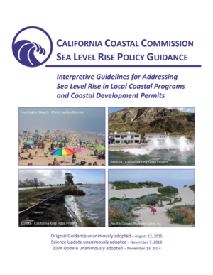 California Coastal Commission Sea Level Rise Policy Adopted Guidance | Adaptation Clearinghouse