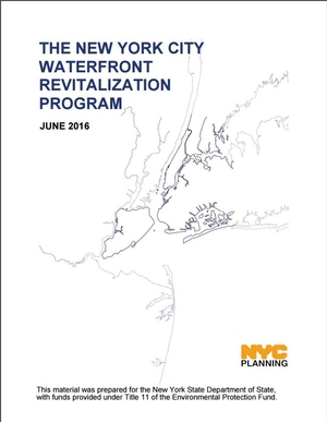 New York City Waterfront Revitalization Program | Adaptation Clearinghouse