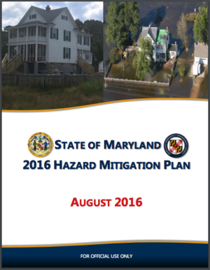 State of Maryland 2016 Hazard Mitigation Plan | Adaptation Clearinghouse