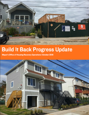New York City Build it Back Program | Adaptation Clearinghouse