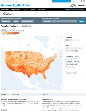 National Equity Atlas | Adaptation Clearinghouse