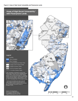 Populations Vulnerable to Climate Change in New Jersey: Update of a ...