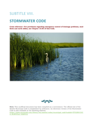City of Seattle, Washington Stormwater Code | Adaptation Clearinghouse