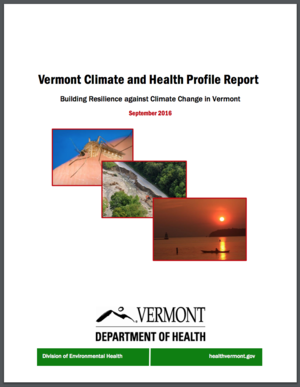 Vermont Climate and Health Profile Report: Building Resilience against ...