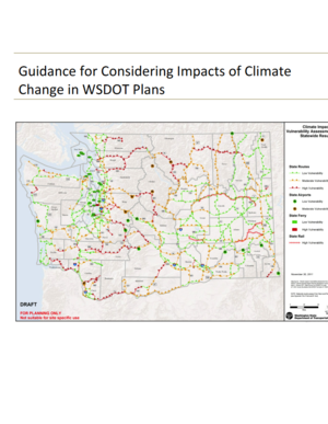 Washington State DOT - Guidance for Considering Impacts of Climate ...