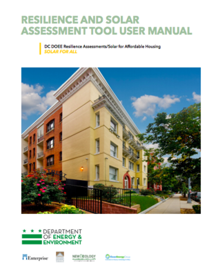 Resilience and Solar Assessment Tool - Washington D.C. | Adaptation ...