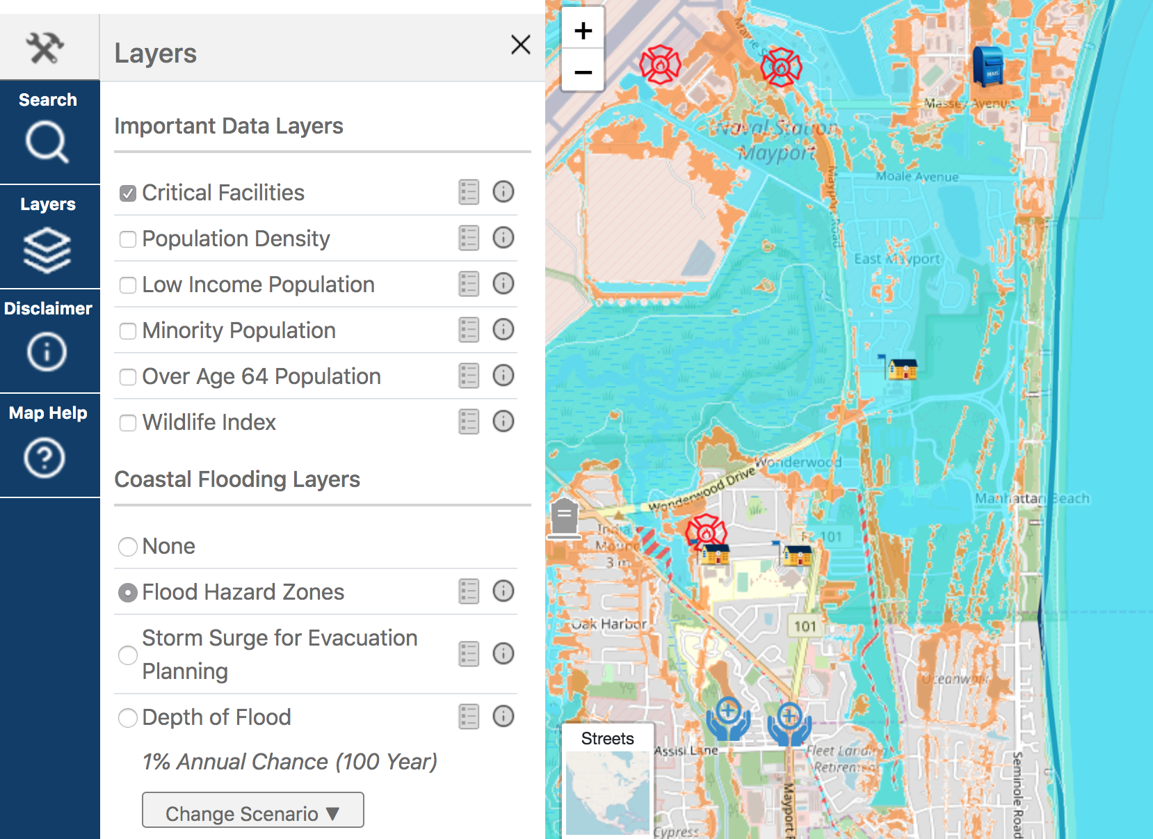 Northeast Florida Regional Resilience Exposure Tool | Adaptation ...