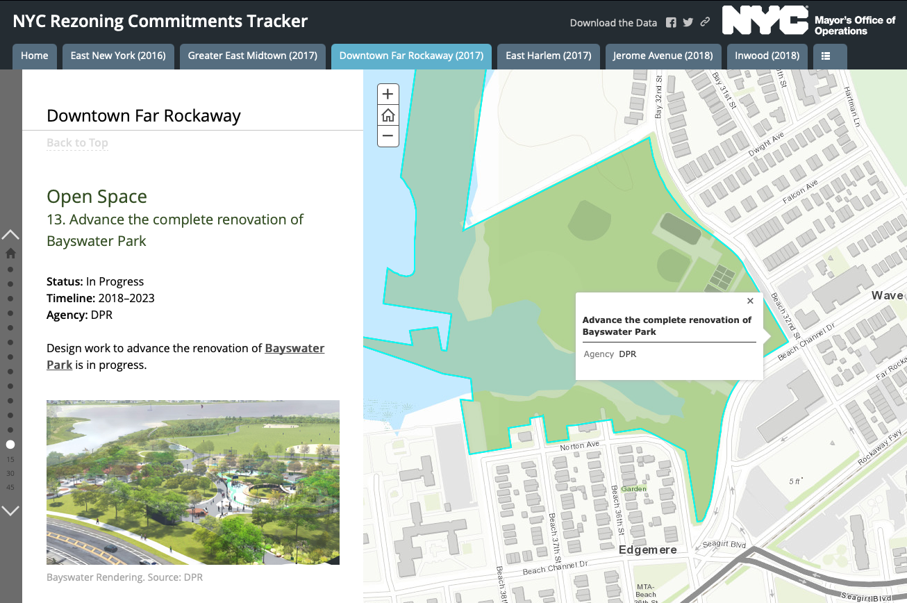 City of New York, New York: New York City (NYC) Rezoning Commitments ...